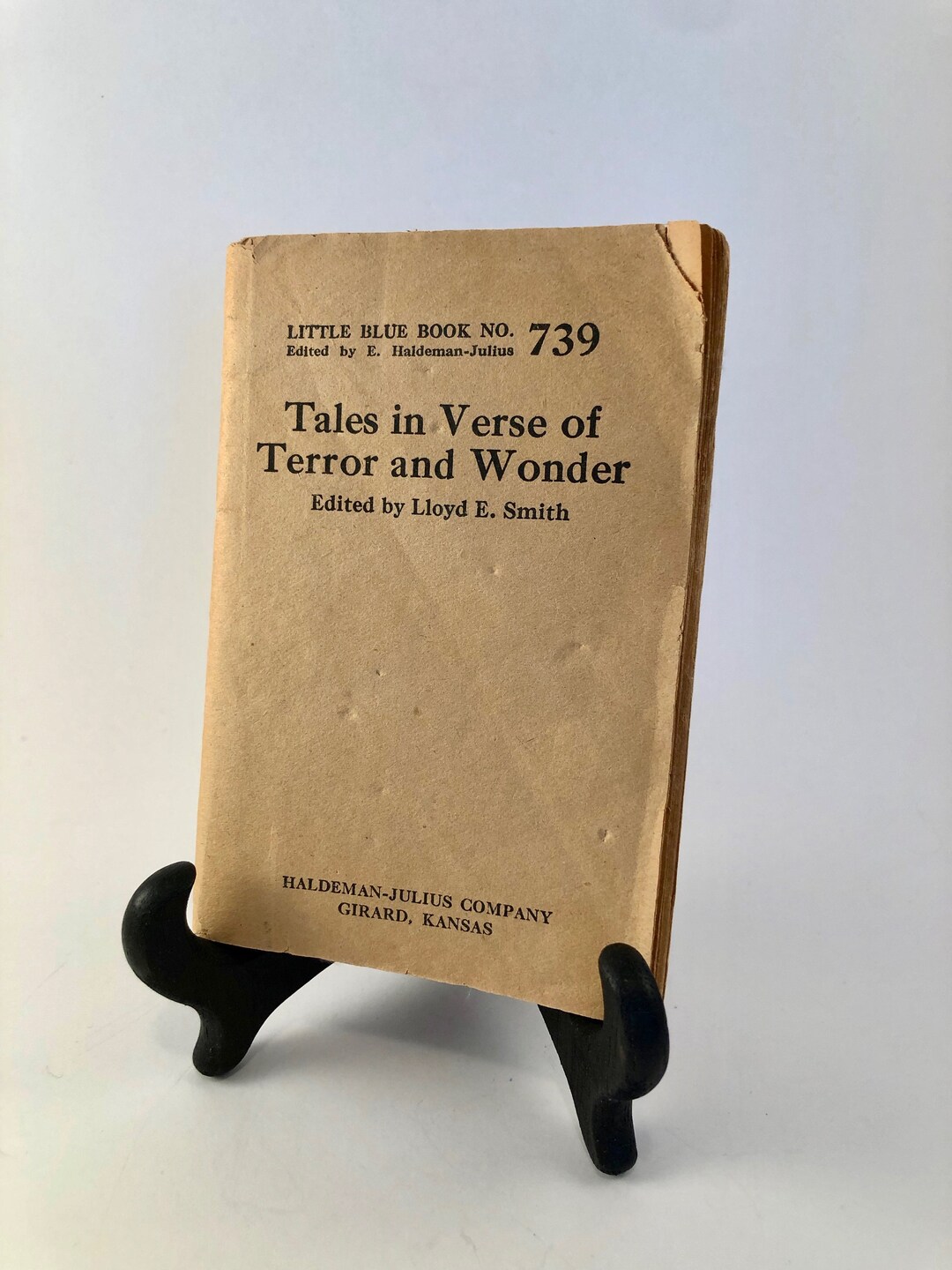 Vintage Little Blue Book No. 739: Terror & Wonder Verse, 1925 - Etsy