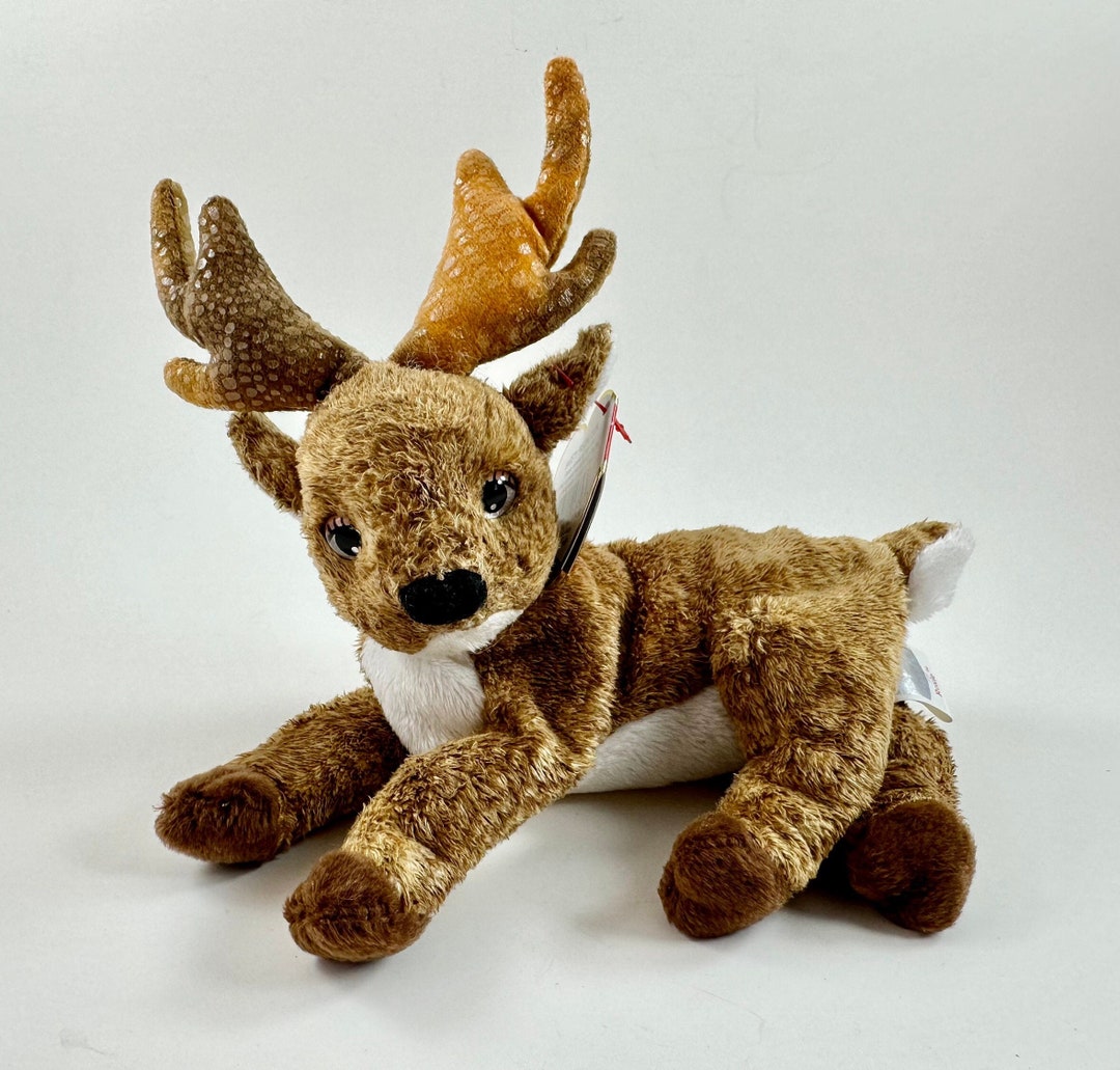 Vintage TY Beanie Baby Roxie Reindeer - 2000s Collectible - Etsy