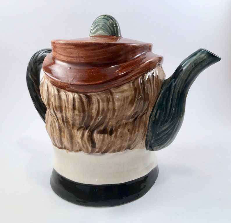 Vintage 1950s Toby Character Teapot W/lid Made in Japan FREE - Etsy