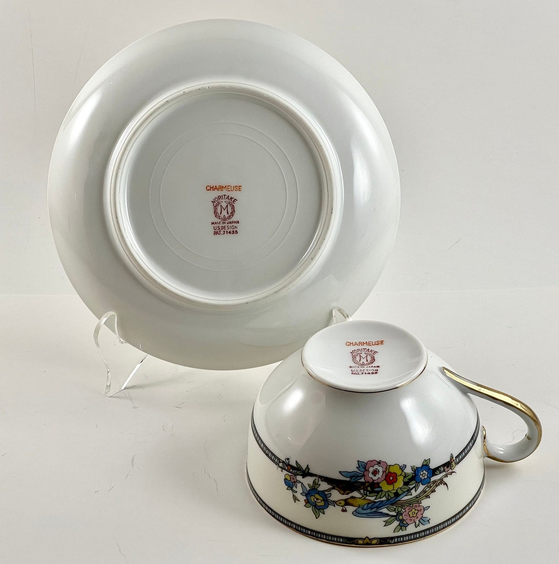 Antique 1920s Noritake Morimura China charmeuse - Etsy