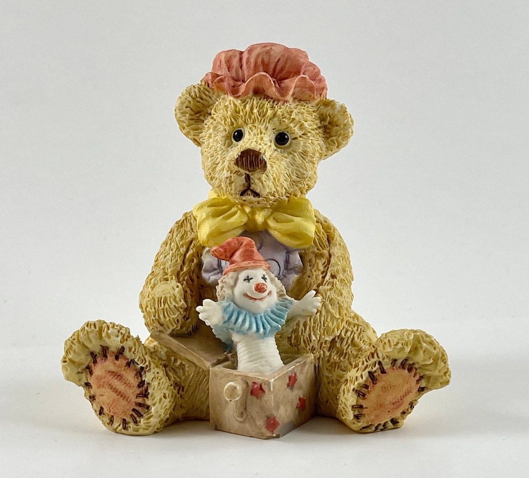 Vintage 1995 Take Me Home Teddies - Playful Patty Resin Figurine - Etsy