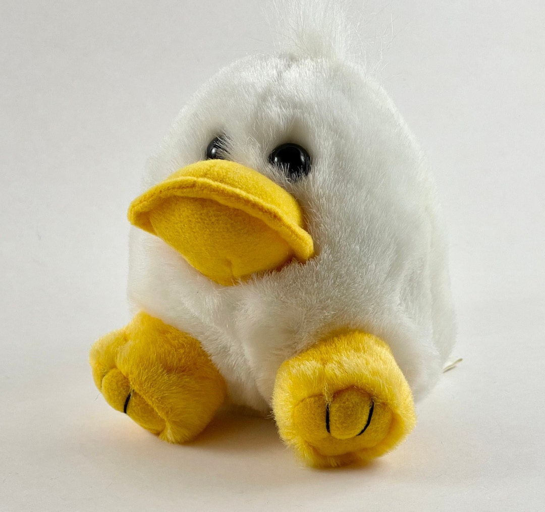 Vintage Copyright 1994 MJC - Swibco Puffkins - Quakster the Duck Plush ...