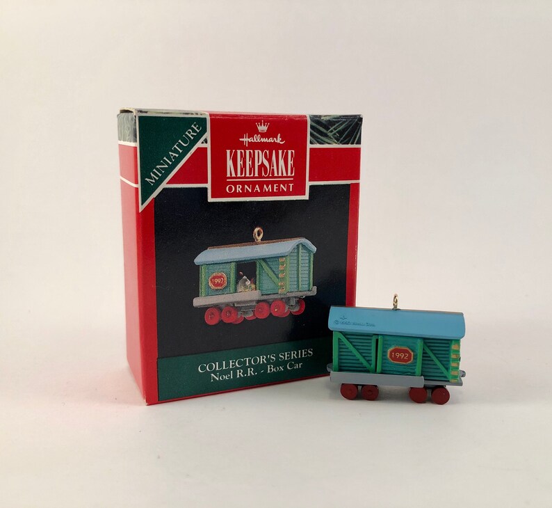 Vintage 1992 Hallmark Keepsake Christmas Tree Miniature | Etsy