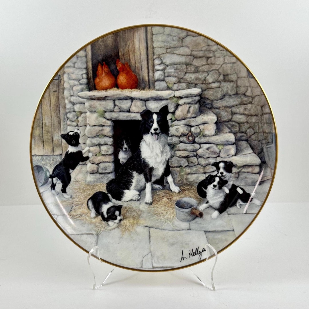 Vintage 1989 Border Fine Arts All Creatures Great and Small Jock's ...