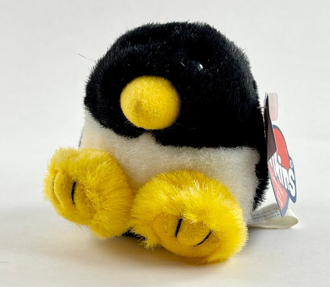 Vintage Copyright 1994 MJC - Swibco Puffkins - Tux the Penguin Plush ...