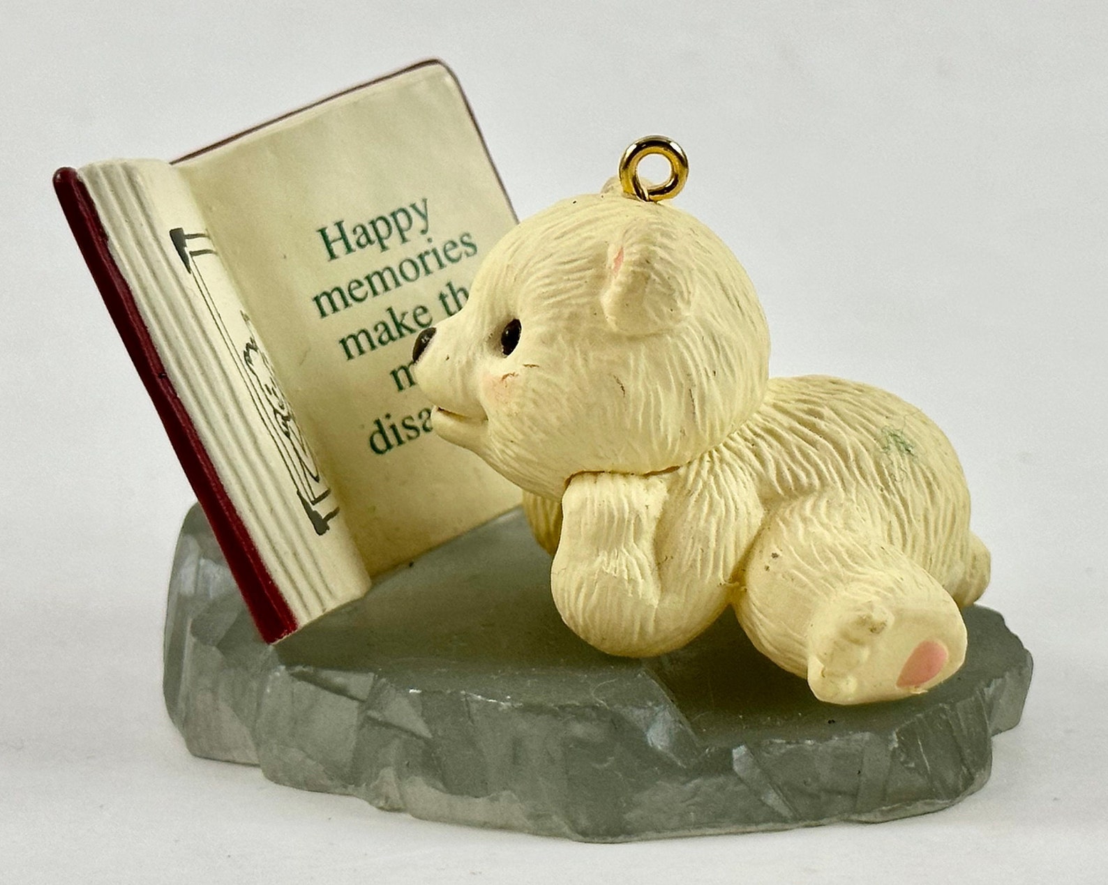 Vintage 1993 Hallmark Cards Inc - Across the Miles Dated Handcrafted ...