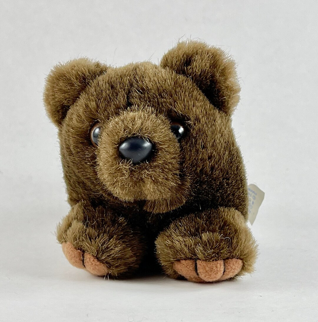 Vintage Copyright 1994 MJC - Swibco Puffkins - Grizwald the Bear Plush ...