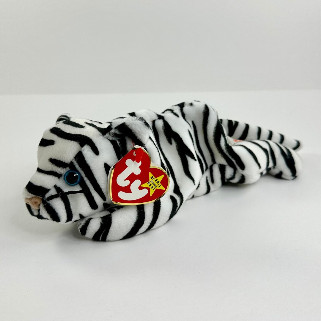 Vintage Copyright 1996 TY Beanie Babies Collection - Blizzard the White ...
