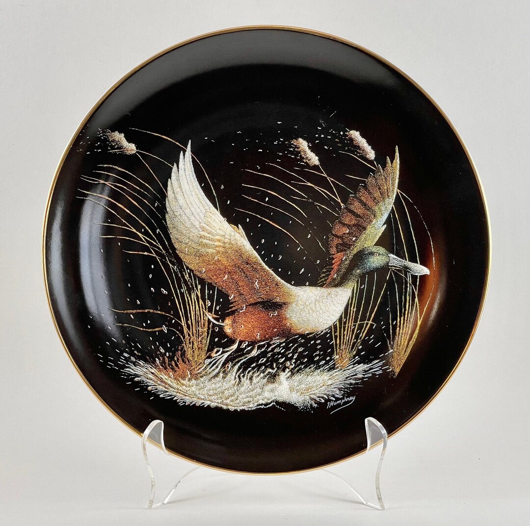 Vintage 1993 Bradford Exchange - W S George Fine China - on the Wing ...