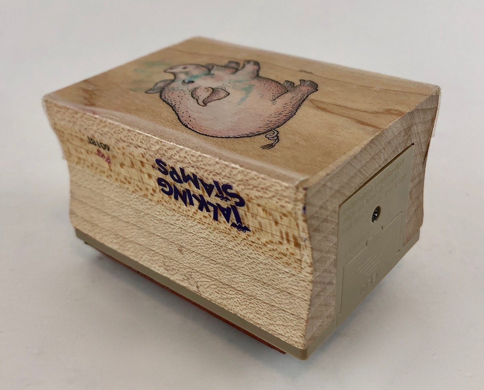 Vintage 1994 All Night Media Talking Stamps Pig Rubber - Etsy