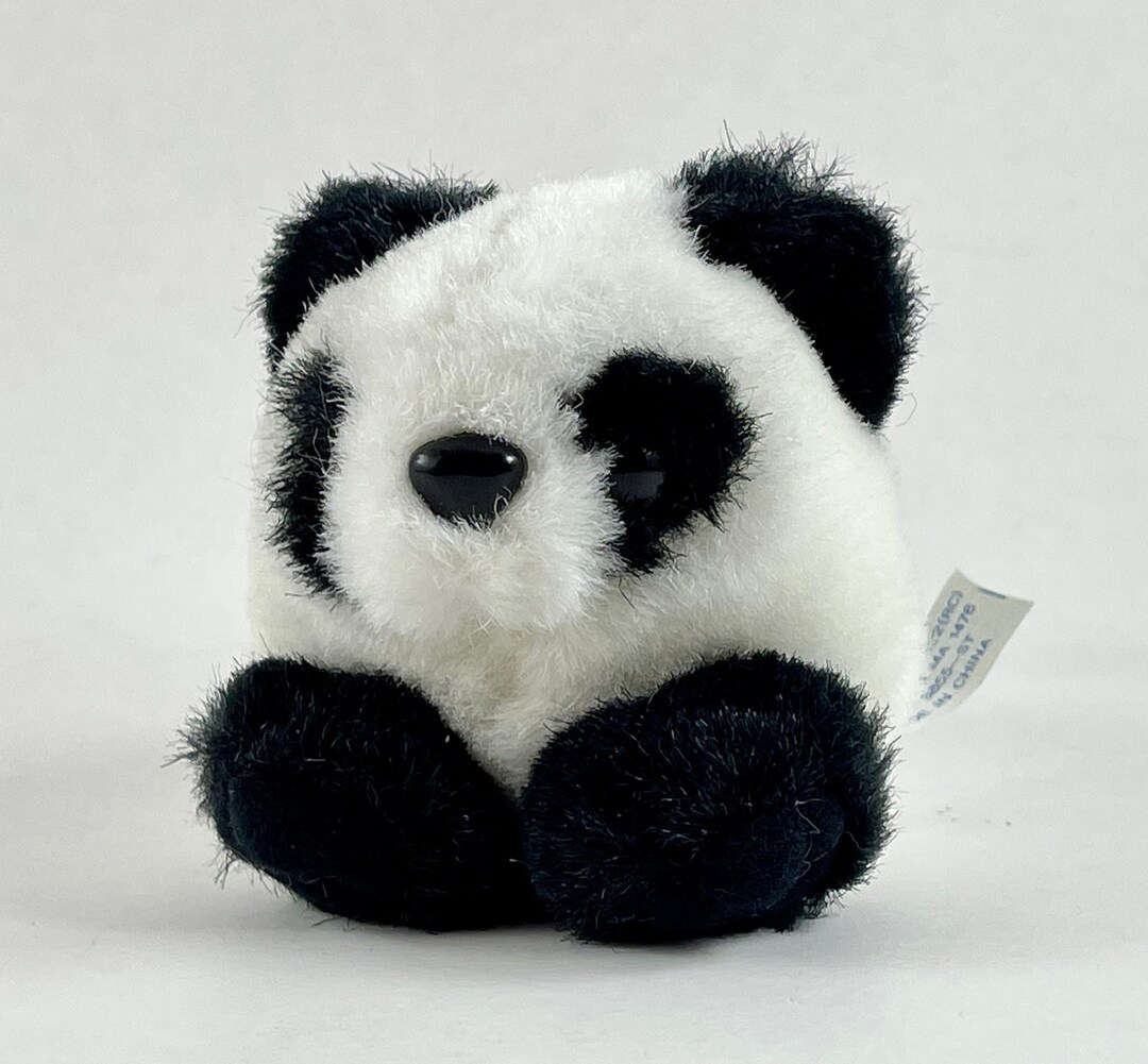 Vintage Copyright 1994 MJC - Swibco Puffkins - Peter the Panda Bear ...