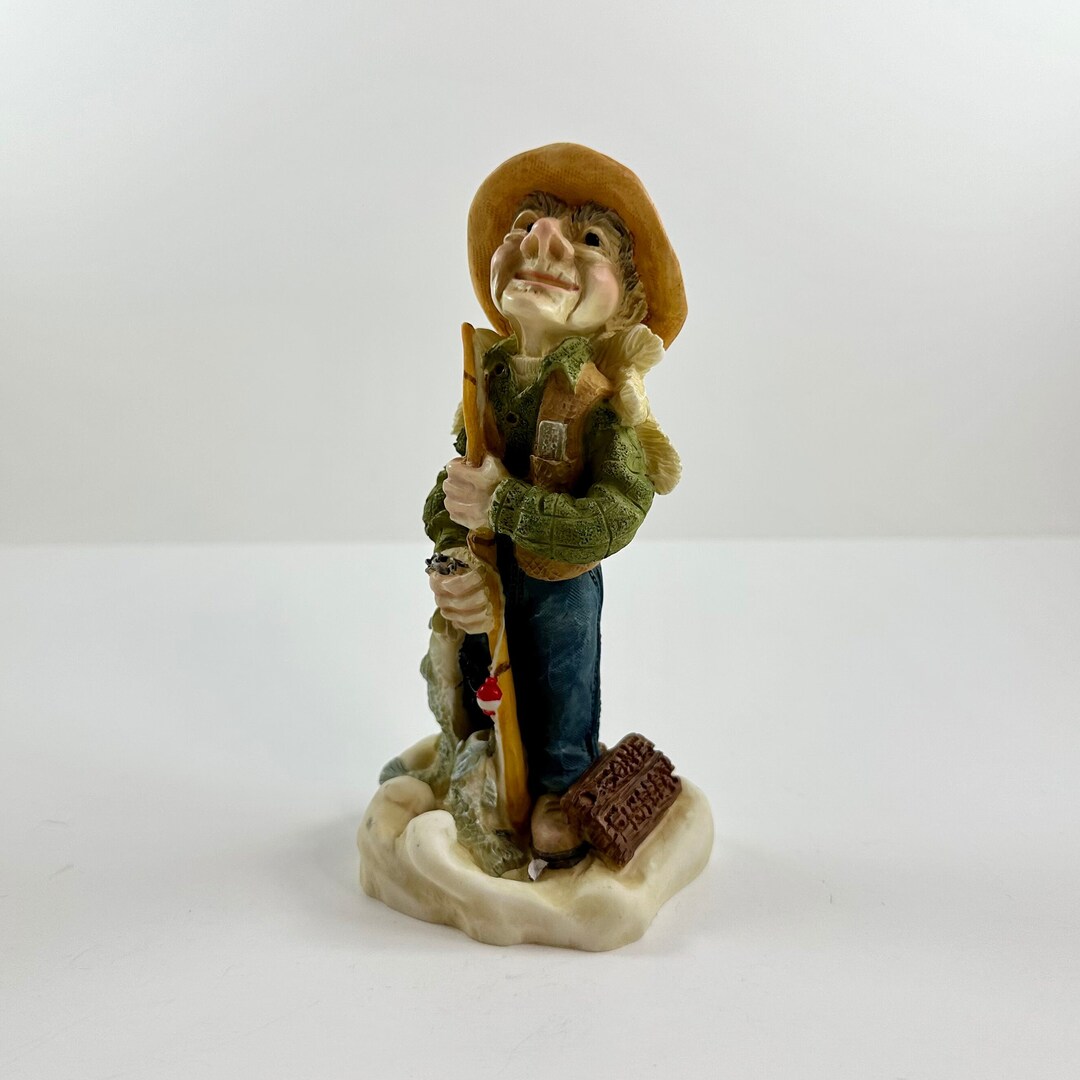 Vintage RJB Designs Lester Resin Figurine: Guardian Grandfolk, 1996 - Etsy