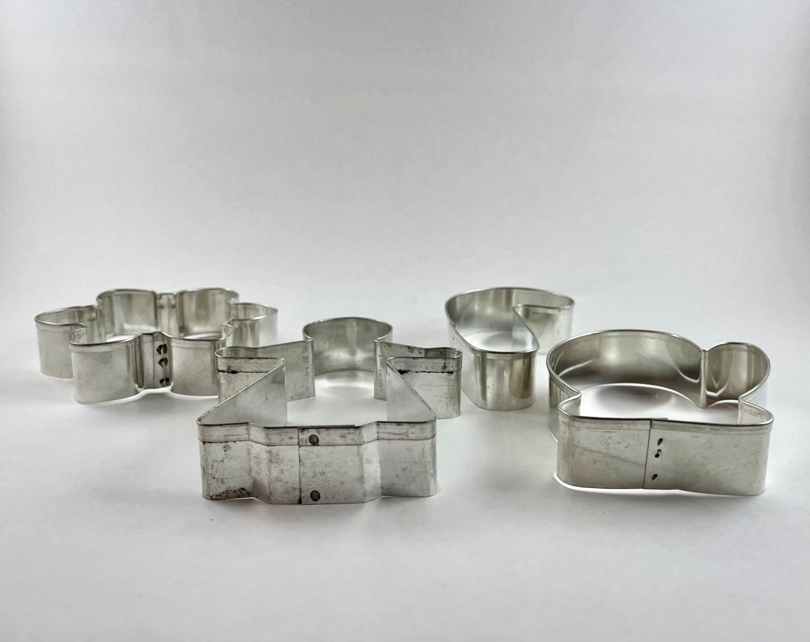 Vintage 1980s Set of 4 Metal Cookie Cutters Snowflake - Etsy