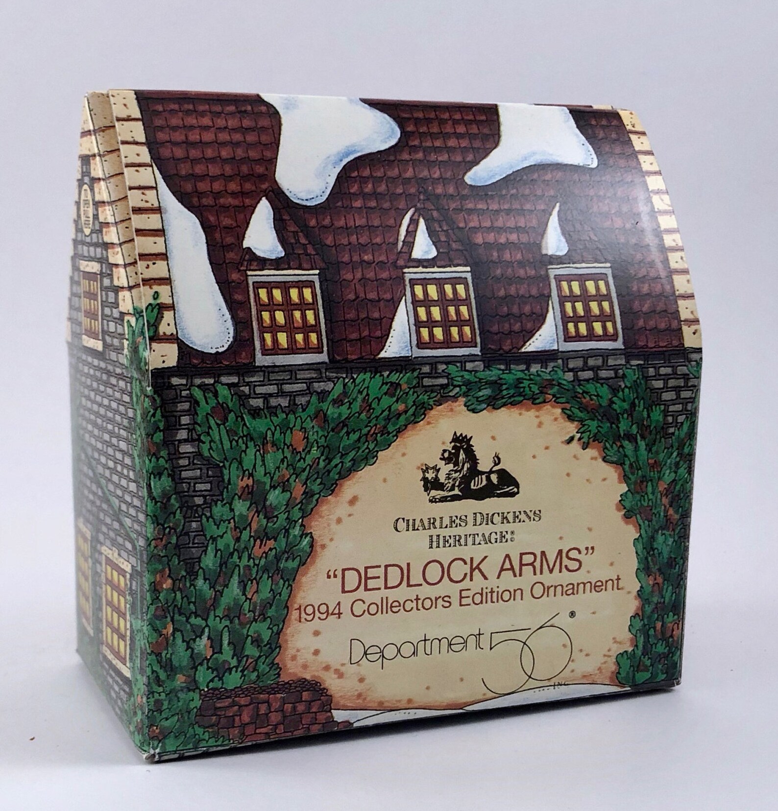 Vintage 1994 Department 56 Charles Dickens Heritage - "dedlock Arms ...