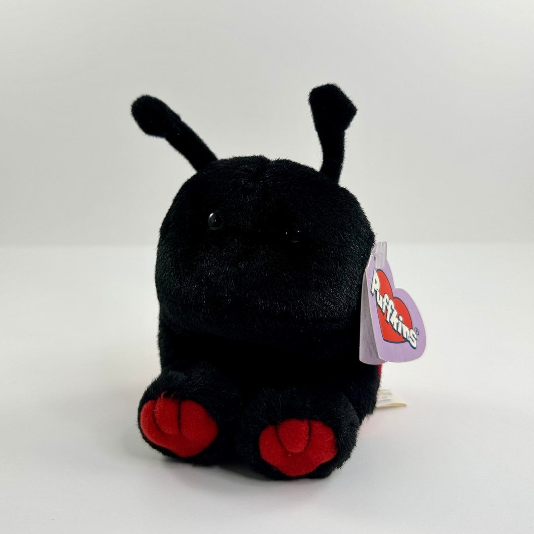 Vintage Copyright 1994 MJC - Swibco Puffkins - Dottie the Ladybug Plush ...