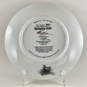Vintage 1993 Bradford Exchange - W S George Fine China - on the Wing ...