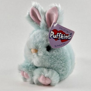 Vintage Copyright 1994 MJC - Swibco Puffkins - Buddy the Rabbit Limited ...