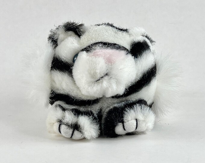 Vintage Copyright 1994 MJC - Swibco Puffkins - Tasha the Tiger Plush ...