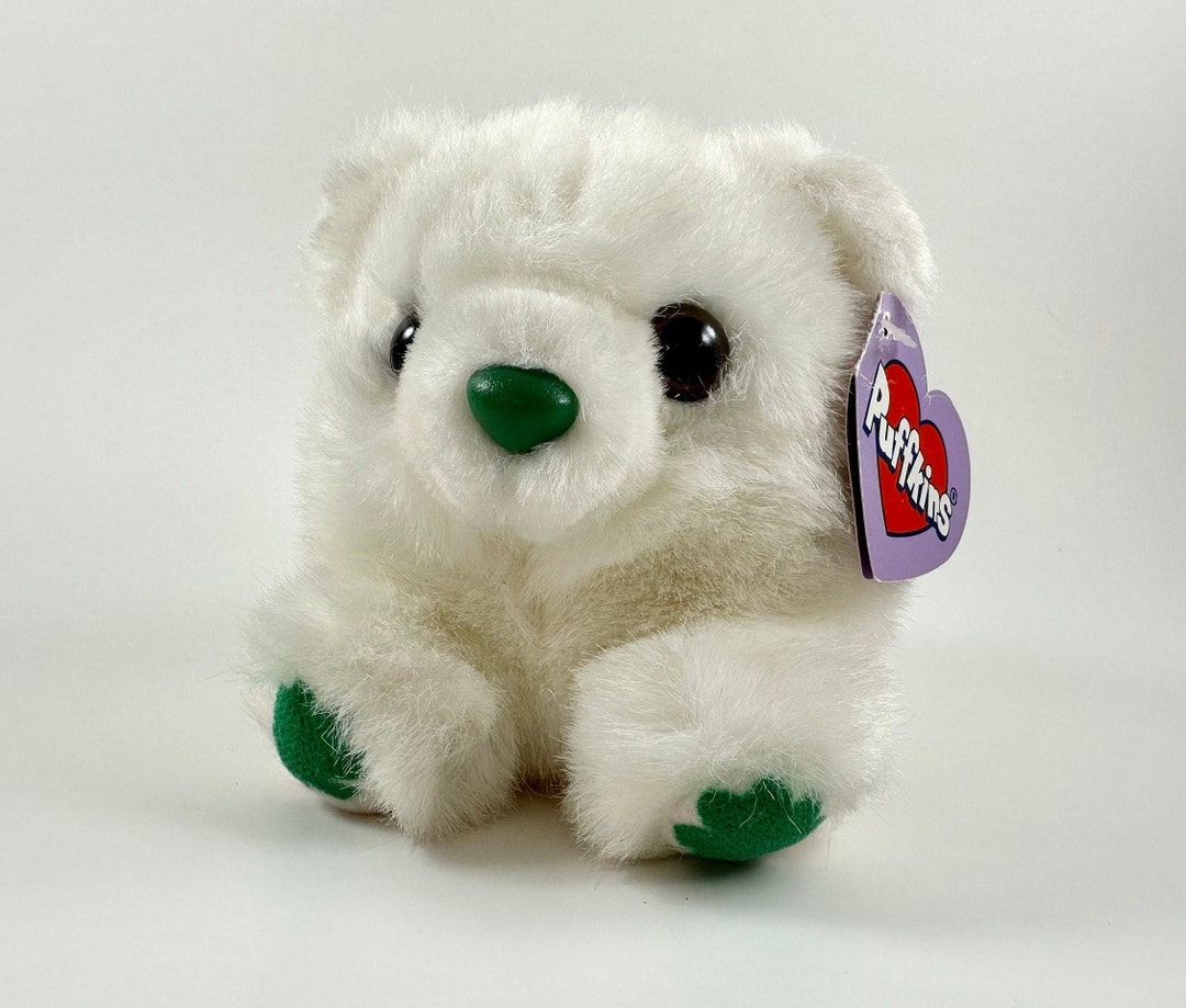 Vintage Copyright 1994 MJC - Swibco Puffkins - Patty the Irish Bear ...