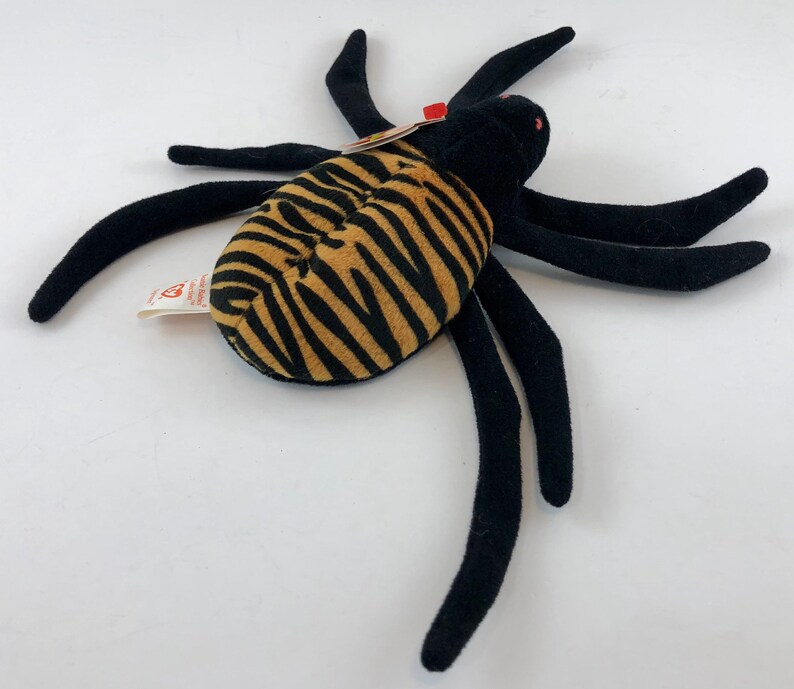 Vintage 1996 TY Beanie Babies Collection Spinner the Spider - Etsy