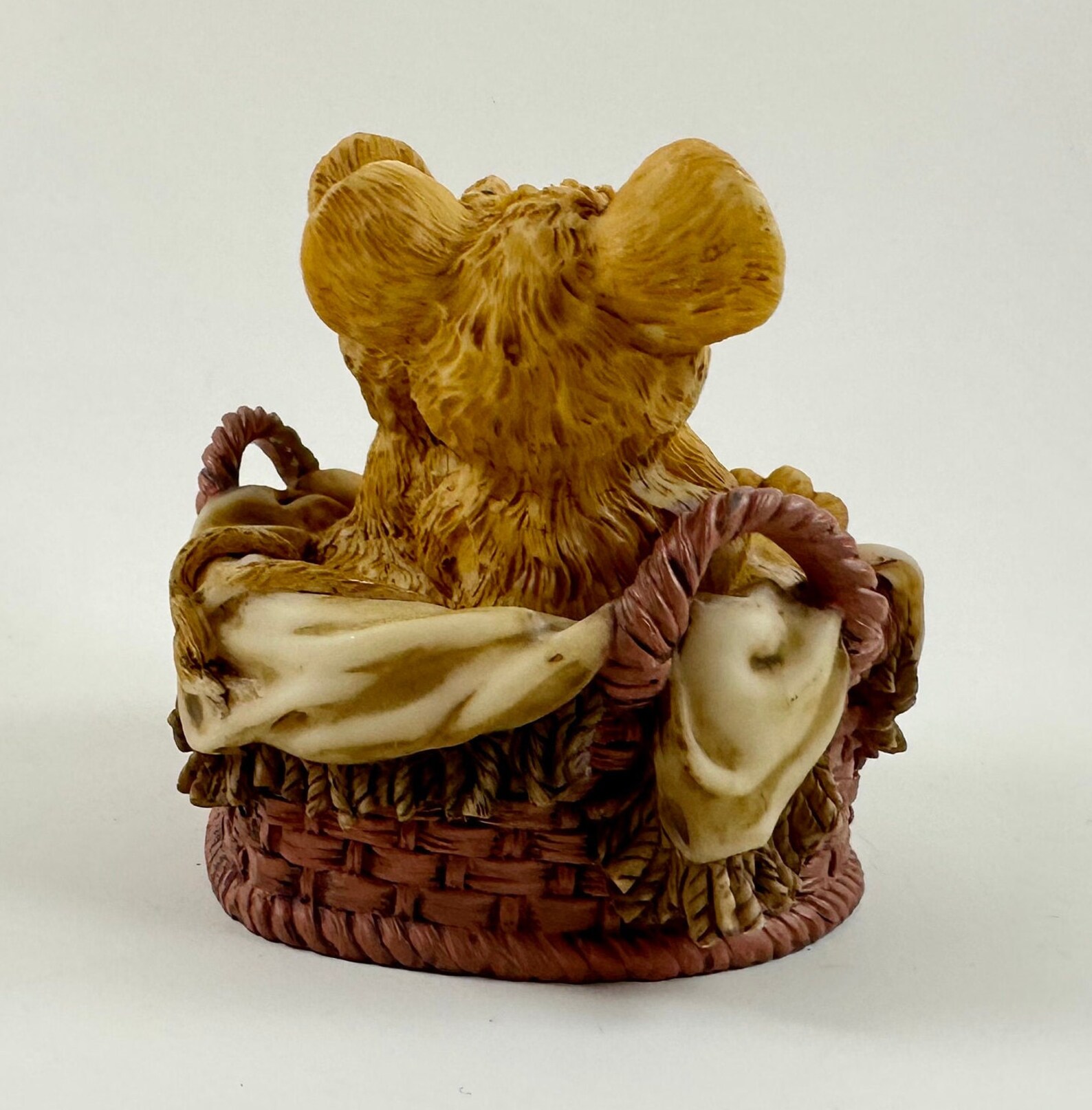 Vintage 1990s Hand Painted Mice Sitting in A Pink Heart Shaped - Etsy