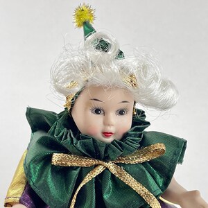 Vintage Small Bendable Wire Clown Doll With Ceramic Head, Hands & Feet ...