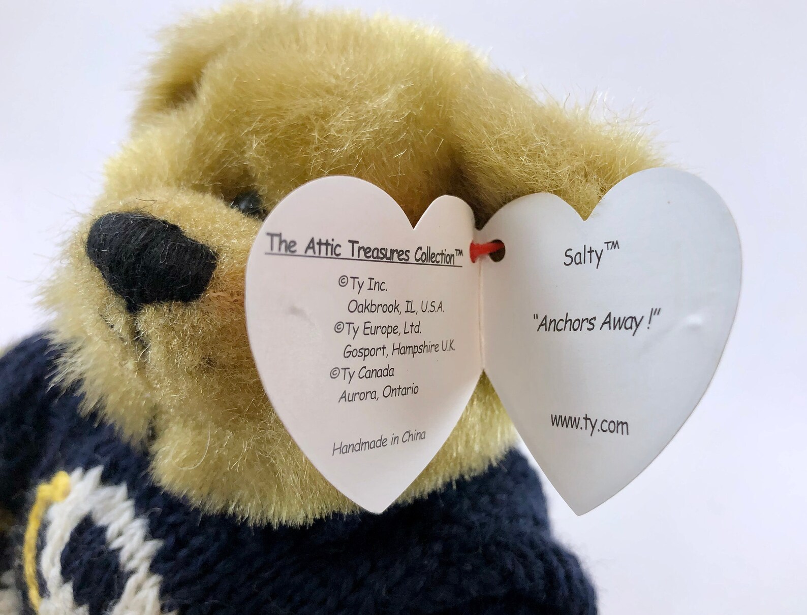 Vintage 1993 TY the Attic Treasures Collection Salty Free | Etsy