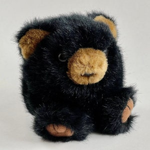 Vintage Copyright 1994 MJC - Swibco Puffkins - Benny the Black Bear ...
