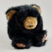 Vintage Copyright 1994 MJC Swibco Puffkins Benny the Black Bear Plush ...