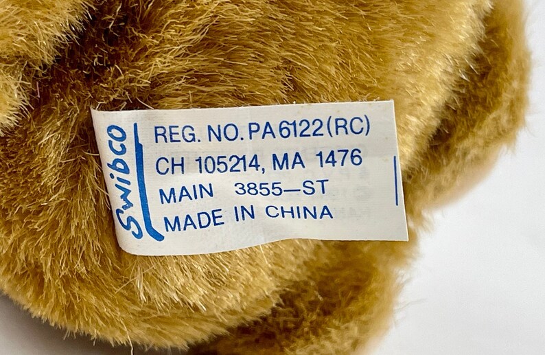 Vintage Copyright 1994 MJC Swibco Puffkins Amber the Tan - Etsy