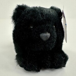 Vintage Copyright 1994 MJC Swibco Puffkins Shadow the Black Cat Plush ...