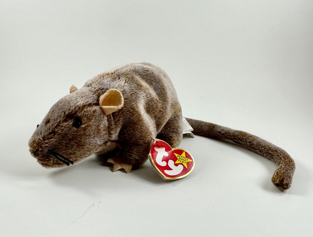 Vintage 1999 Tiptoe the Mouse TY Beanie Baby - Etsy