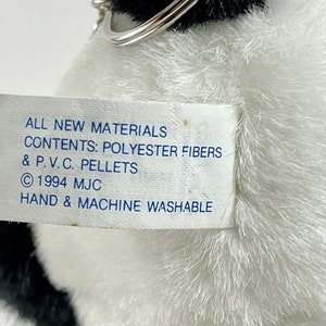 Vintage Copyright 1994 MJC - Swibco Puffkins - Peter the Panda Bear ...