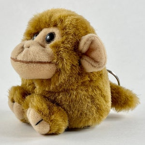Vintage Copyright 1994 MJC - Swibco Puffkins - Amber the Tan Monkey ...