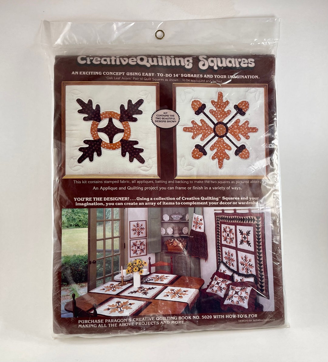 Vintage 1981 National Paragon Corp - Creative Quilting Squares Kit No ...