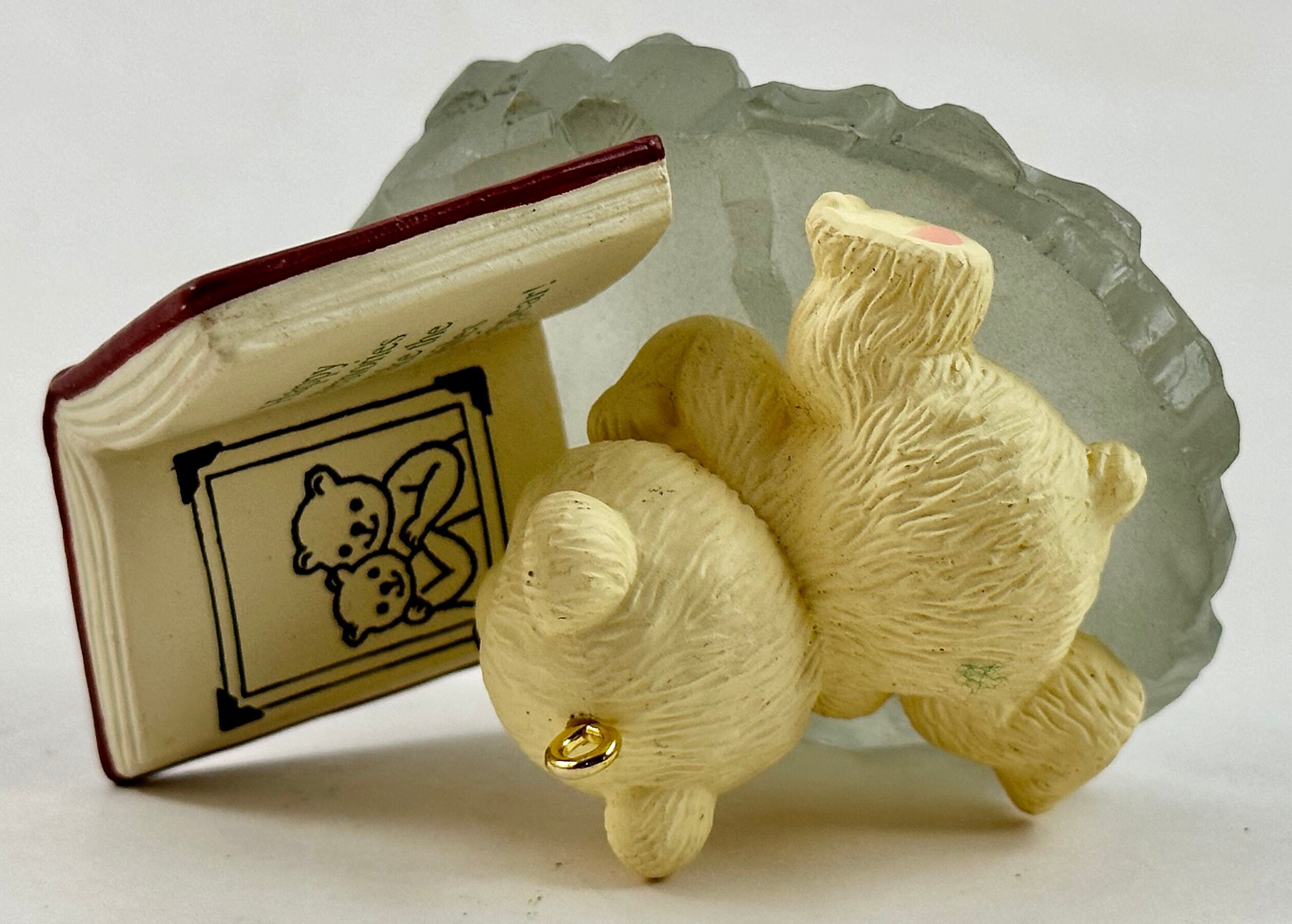 Vintage 1993 Hallmark Cards Inc - Across the Miles Dated Handcrafted ...
