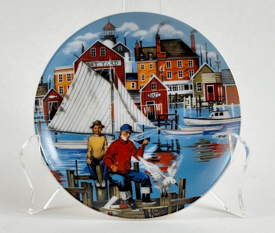 Vintage 1985 Avon - American Portraits Plate Collection - "the East ...