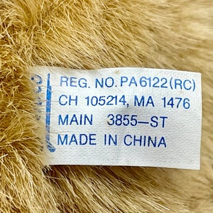 Vintage Copyright 1994 MJC - Swibco Puffkins - Tibbs the Rabbit Plush ...