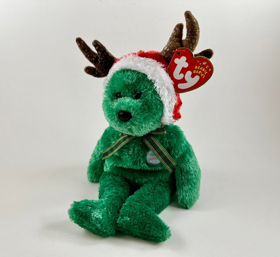 Vintage Copyright 2002 TY Beanie Babies Collection - 2002 Holiday Teddy ...