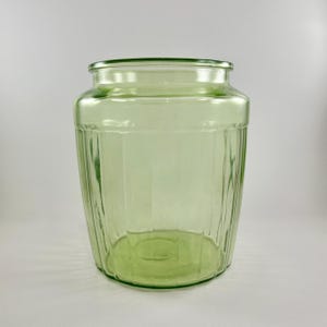 Vintage 1930s Anchor Hocking Glass Co - Green Depression Uranium ...