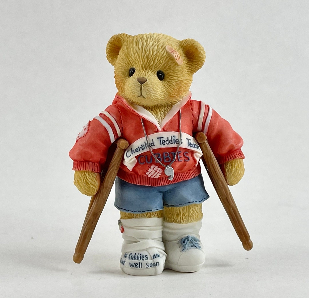 Vintage Cherished Teddies Figurine: Wade Weathersbee Cubbies MVP - Etsy