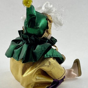 Vintage Small Bendable Wire Clown Doll With Ceramic Head, Hands & Feet ...