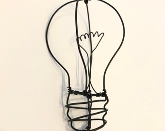 Light Bulb Sculpture - Etsy