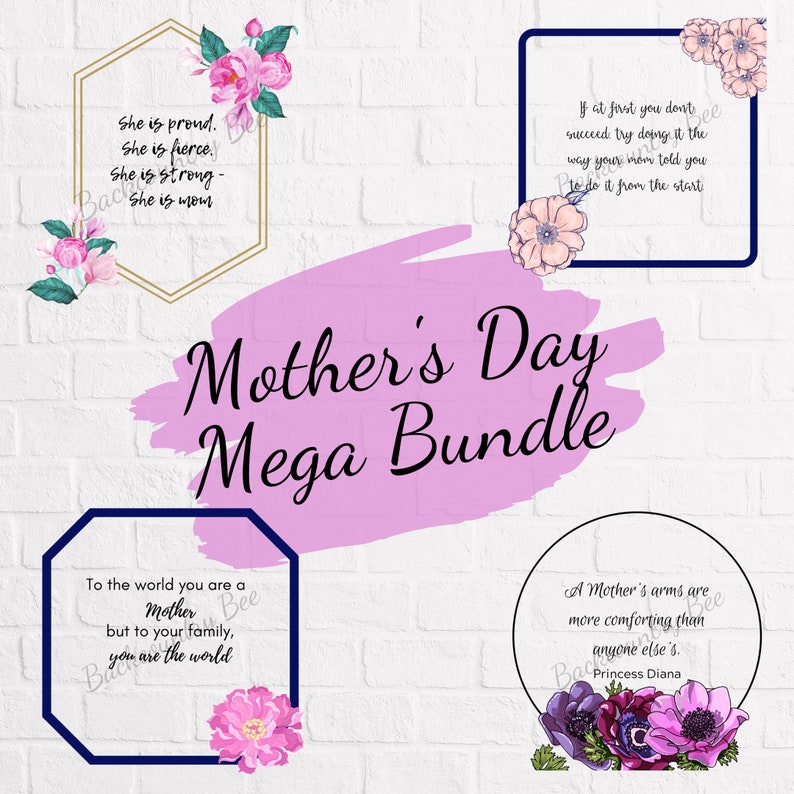 Mother's Day Mega Bundle - Etsy