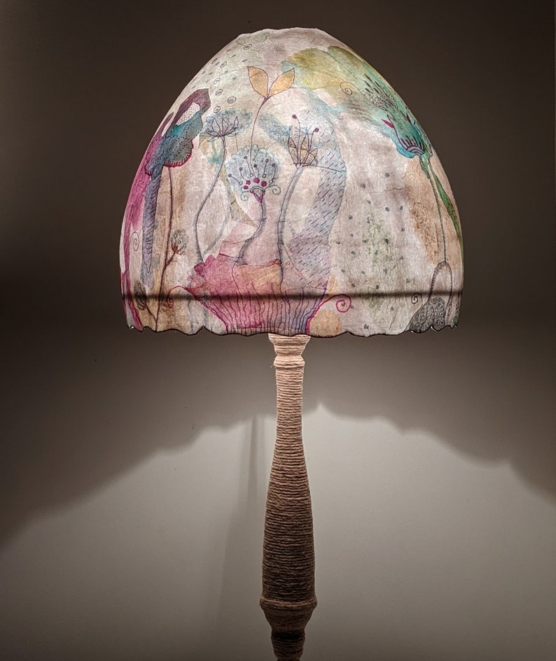 Creative Paper Mache Lamp Shade Bohemian Table Lamp Home Etsy creative-paper-mache-lamp-shade-bohemian-table-lamp-home-etsy