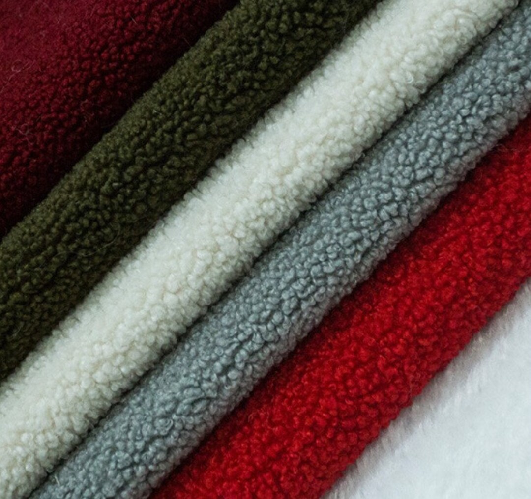 Teddy Fleece, Plush Fabric, Shaker Pellet Fleece, Lining Fabric,65 ...