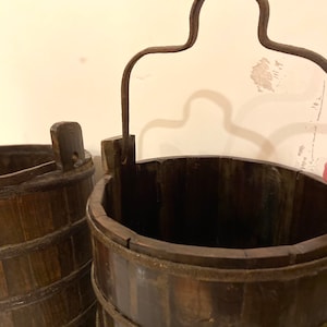 1800's Chinese Antique Pair of Buckets ~ 19th Century ~ Qing Dynasty ...