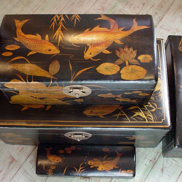 Asian Jewelry Box - Etsy