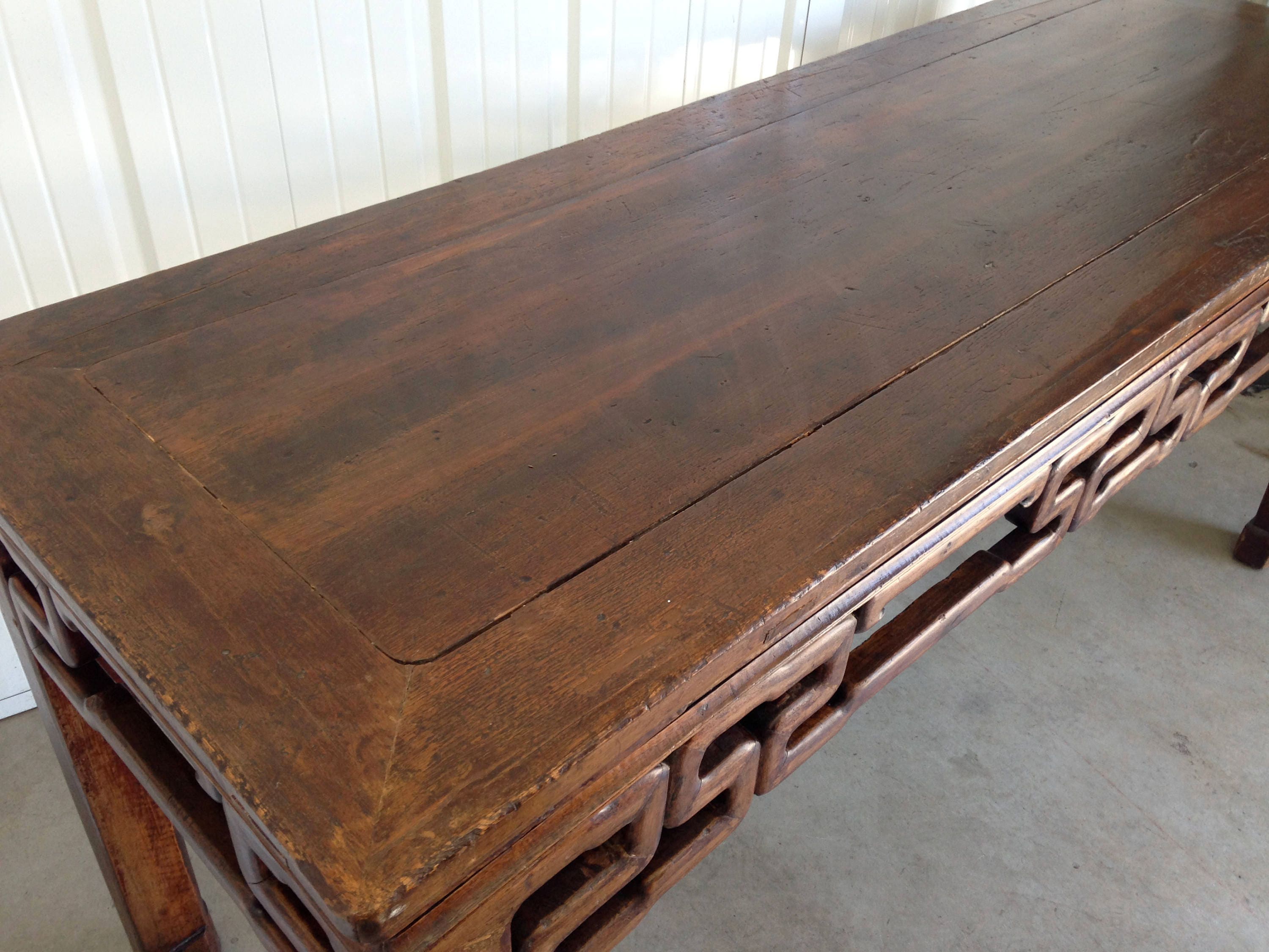 RARE ~ 19th Century Exquisite Ming Style Painters Calligraphy Table ...