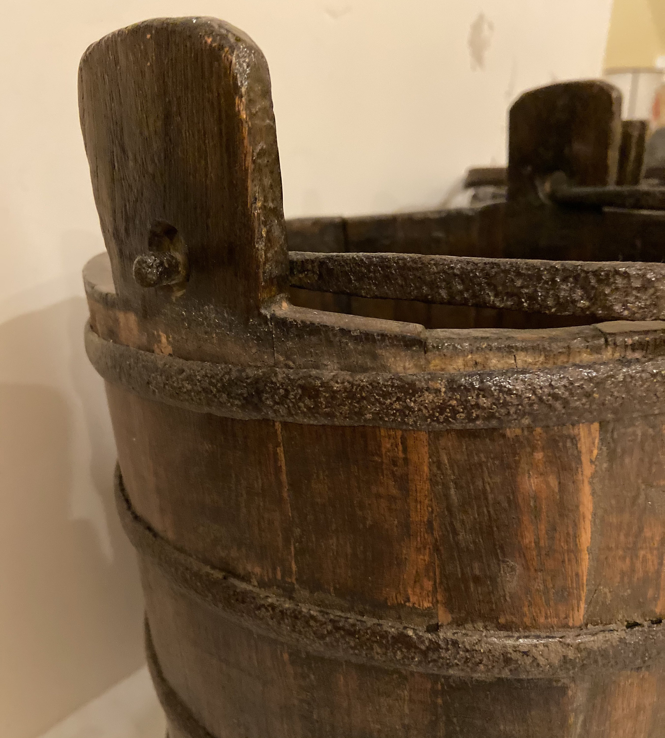 1800's Chinese Antique Pair of Buckets 19th Century Qing Dynasty Asian ...